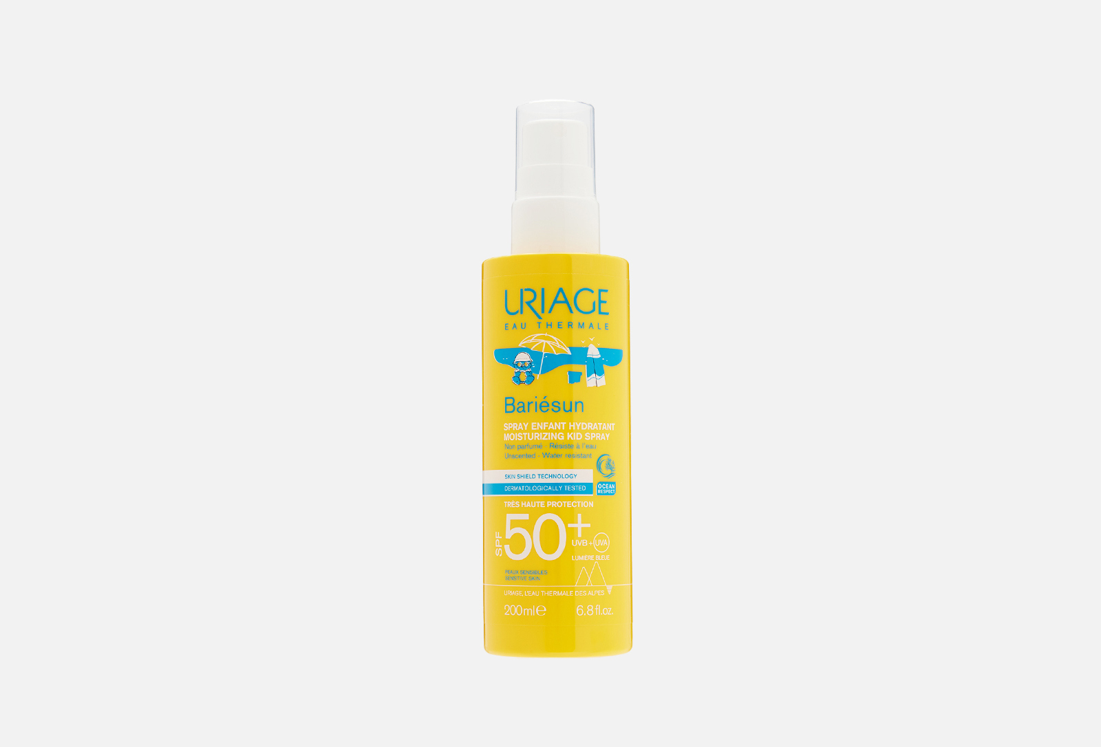 Uriage Moisturizing kids spray spf 50+ Bariesun 200 ml — buy in Qatar
